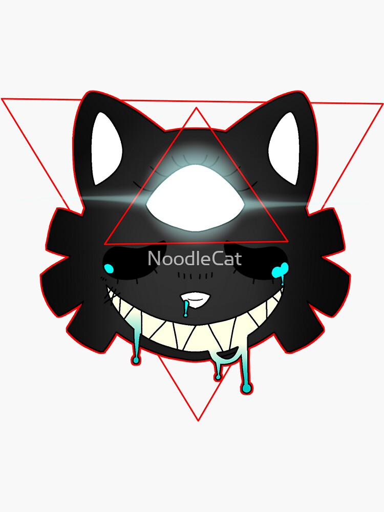 "Third Eye" Sticker for Sale by NoodleCat | Redbubble