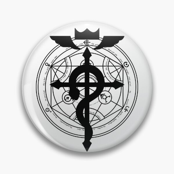 Fullmetal Alchemist Pins and Buttons | Redbubble