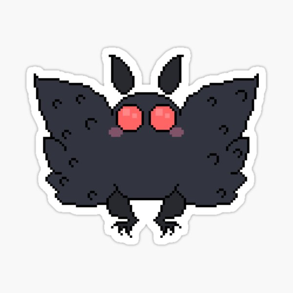 "Mothman" Sticker by Stardust-Specks | Redbubble