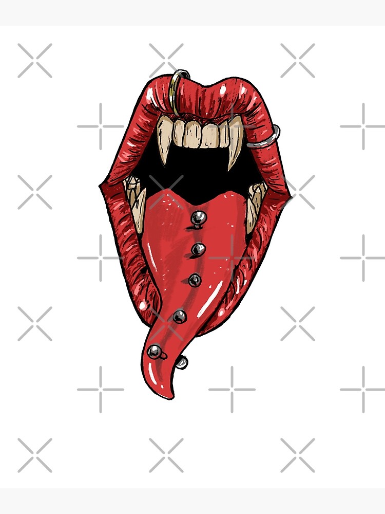 "Mouth pointed teeth" Poster by phys | Redbubble