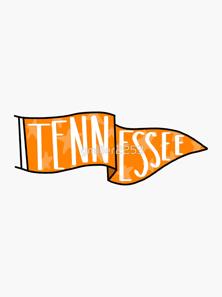 "University of Tennessee Banner Sticker " Sticker for Sale by ...