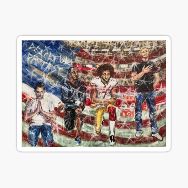 "Peaceful Protest" Sticker by skyview | Redbubble