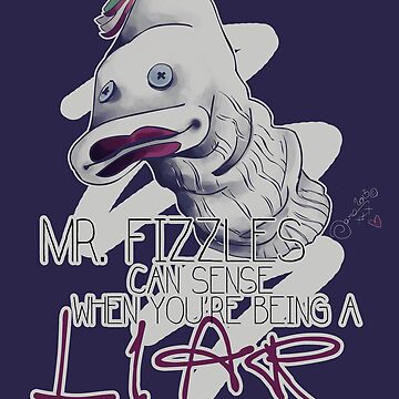 "Mr. Fizzles" Sticker for Sale by KanaHyde | Redbubble