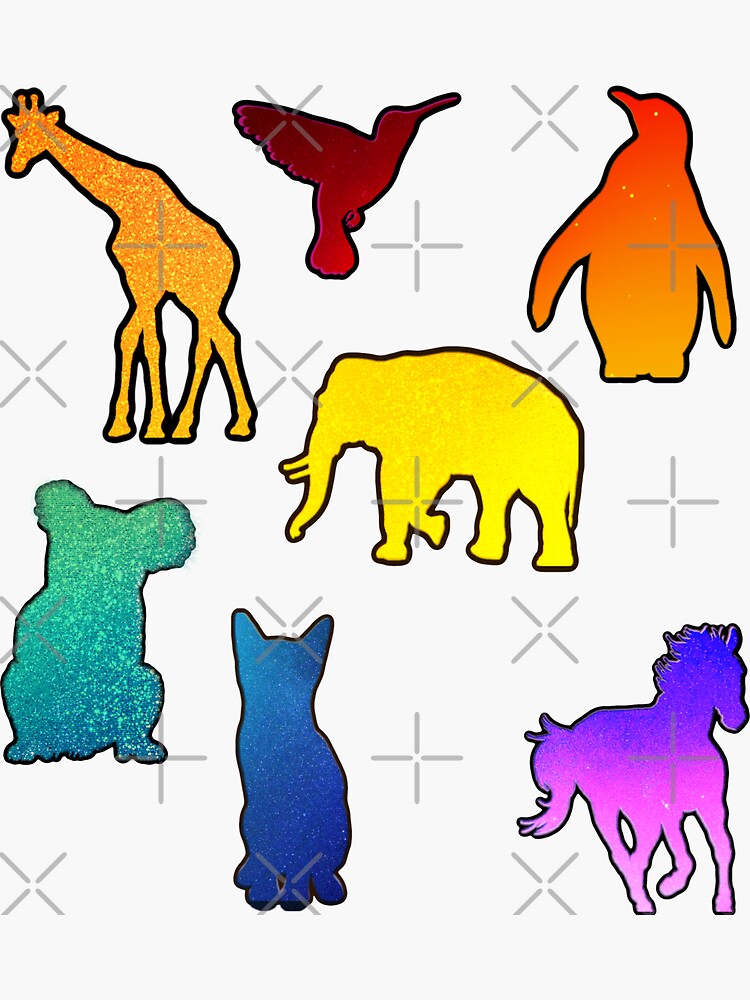 "Spirit Animals " Sticker for Sale by FemaleBernieBro | Redbubble