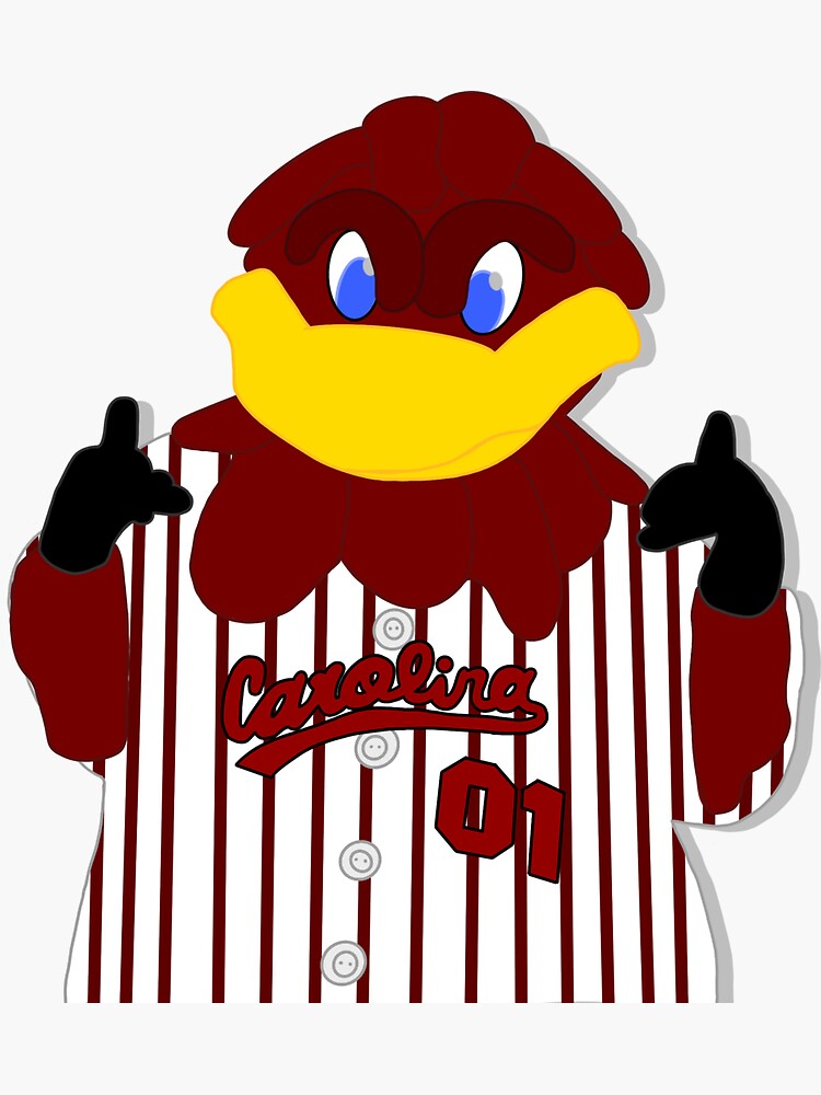 "baseball cocky mascot" Sticker for Sale by secstickers | Redbubble