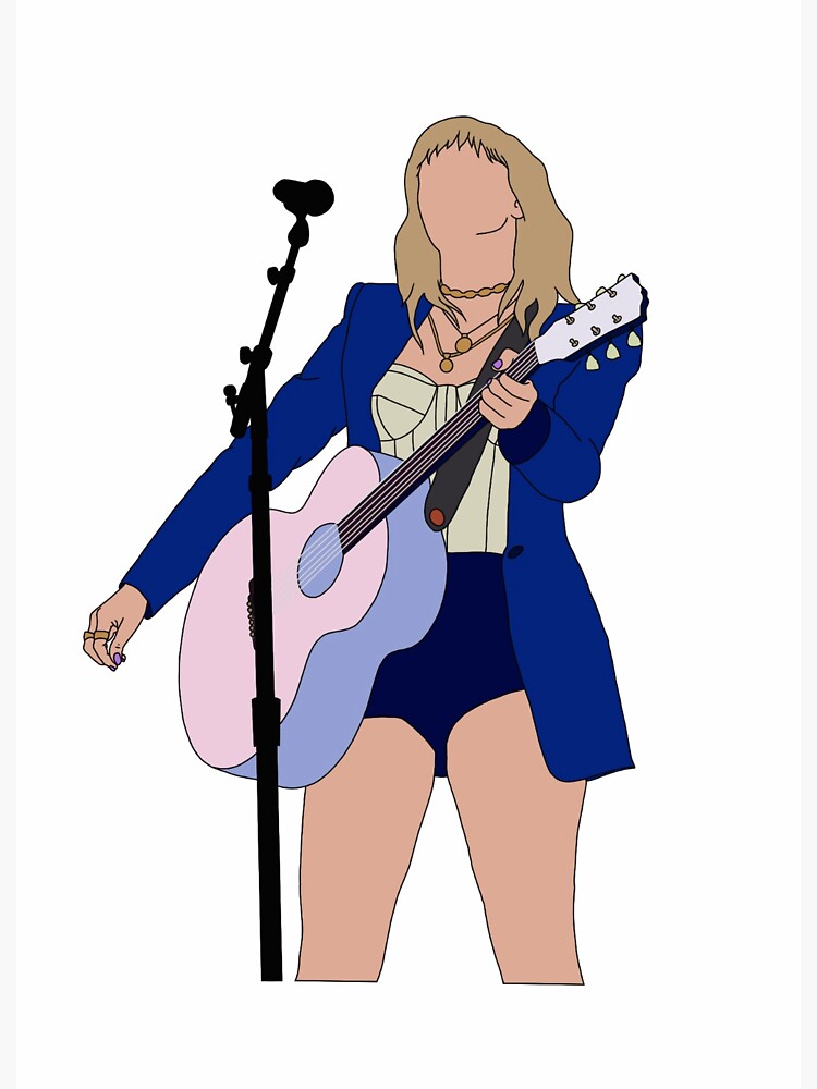 "Taylor Swift preforming at concert" Sticker for Sale by dj-lynn ...