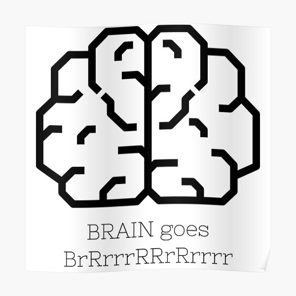 Brrr Posters | Redbubble