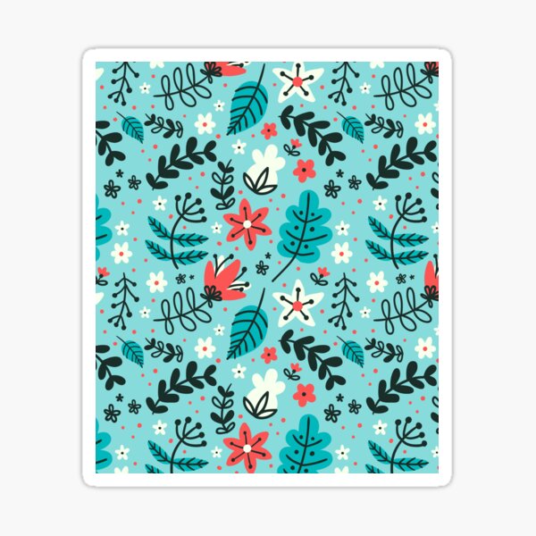 "Fresh Pattern Serial No: 107" Sticker by ossovita | Redbubble