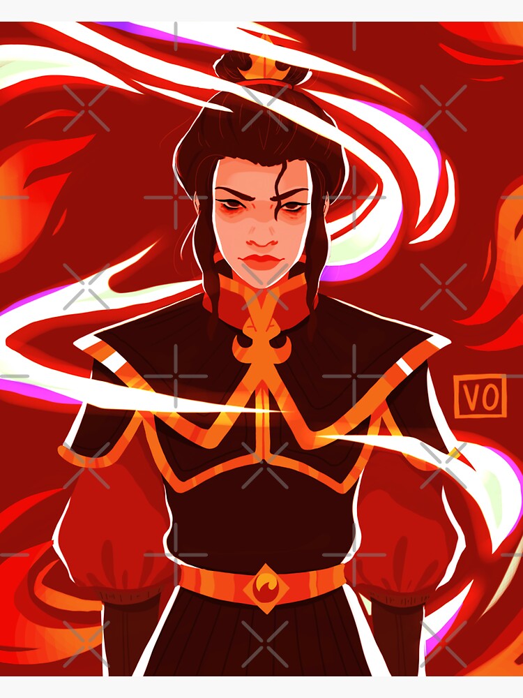 "Princess Azula" Sticker by VivianGrace | Redbubble