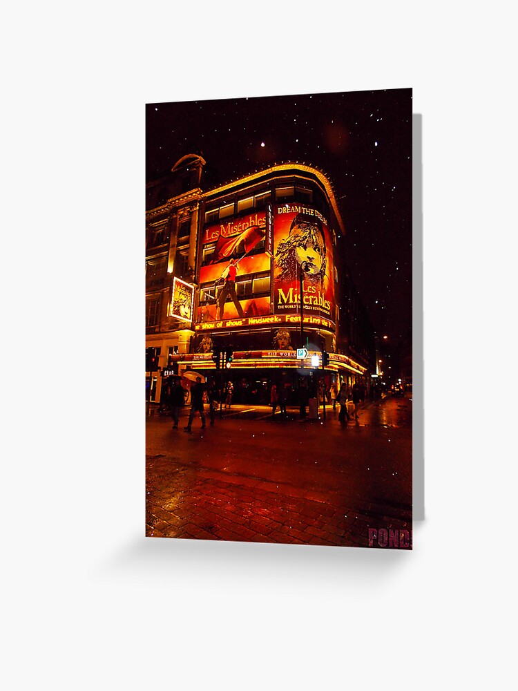 "Les Misérables" Greeting Card for Sale by pondd | Redbubble