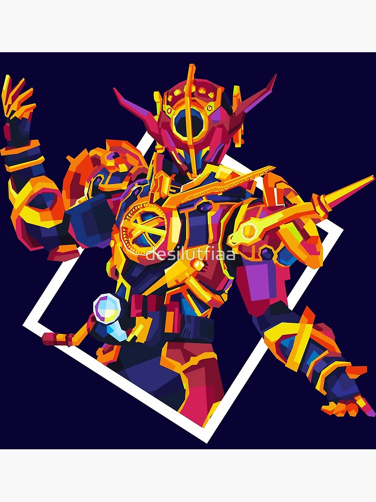 "Kamen Rider Evolt" Poster by desilutfiaa | Redbubble