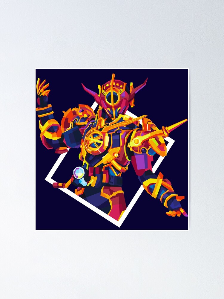 "Kamen Rider Evolt" Poster by desilutfiaa | Redbubble
