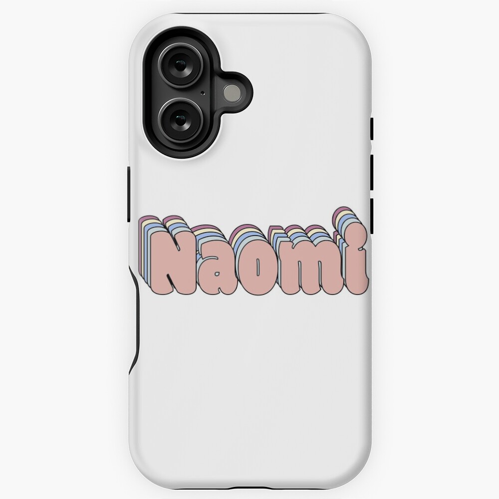 "Naomi Name " Sticker for Sale by ashleymanheim | Redbubble