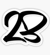 Number 23: Stickers | Redbubble