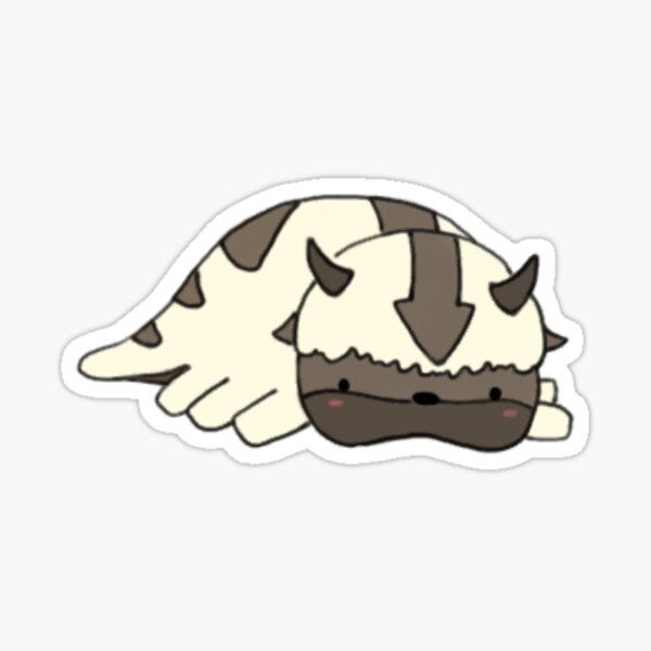 "avatar the last airbender appa" Sticker for Sale by lynnhoastickers ...