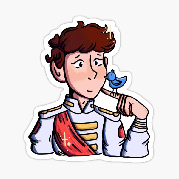 "Roman (Creativity) Sanders Sides Sticker " Sticker by angstyarts ...