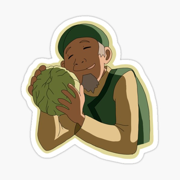 Card Making & Stationery Illustrated Waterproof Stickers Cabbage Man ...