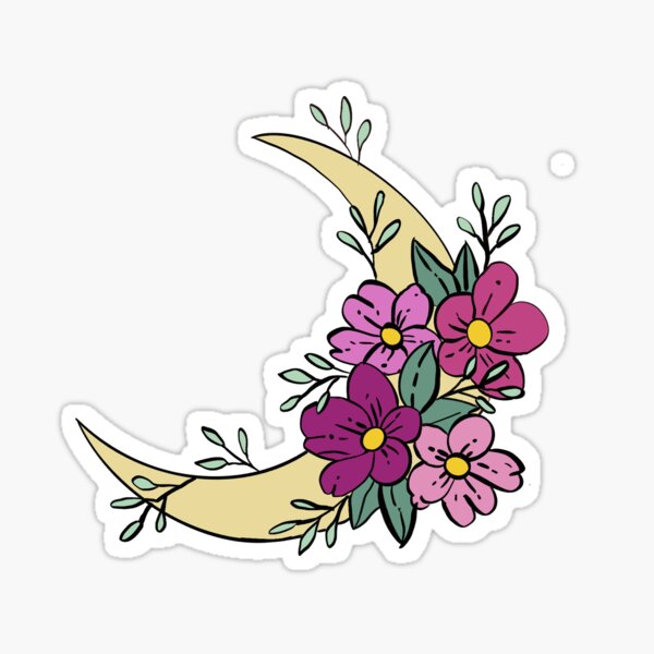 "Susan Moon" Sticker for Sale by mpretzeldesigns | Redbubble