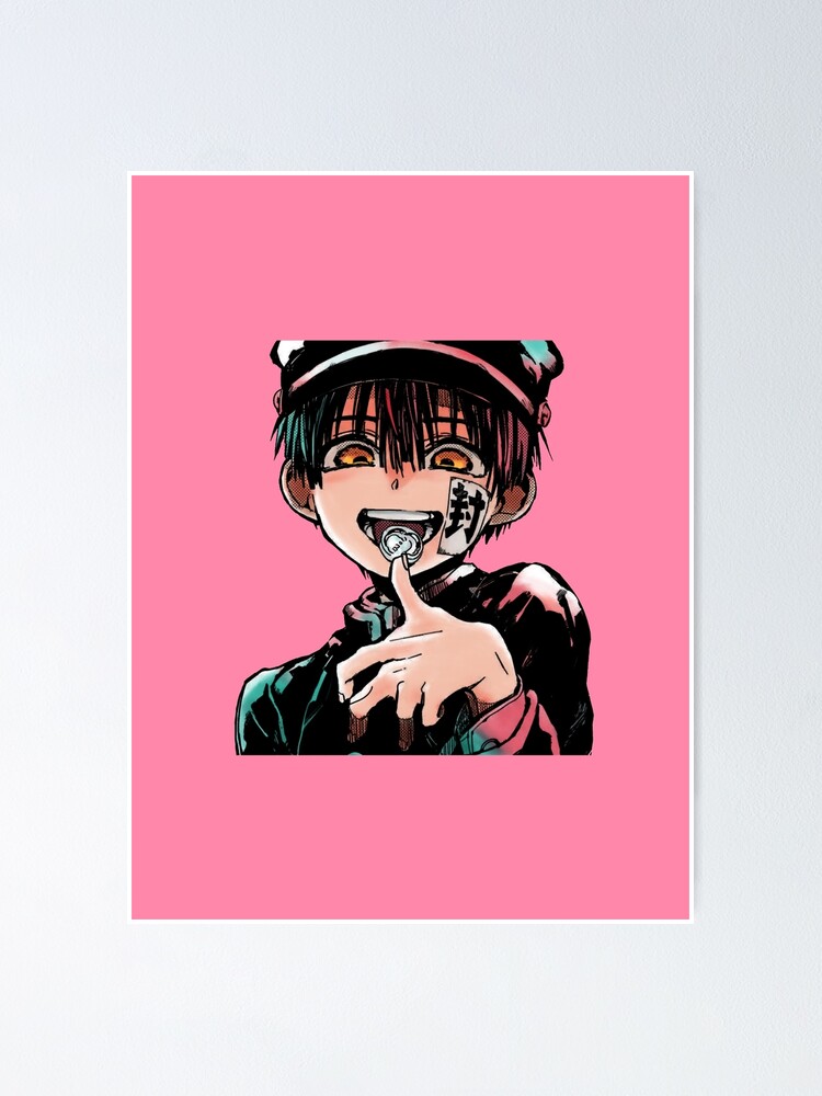 "Hanako-kun Pink Ver." Poster by chrysannthemum | Redbubble