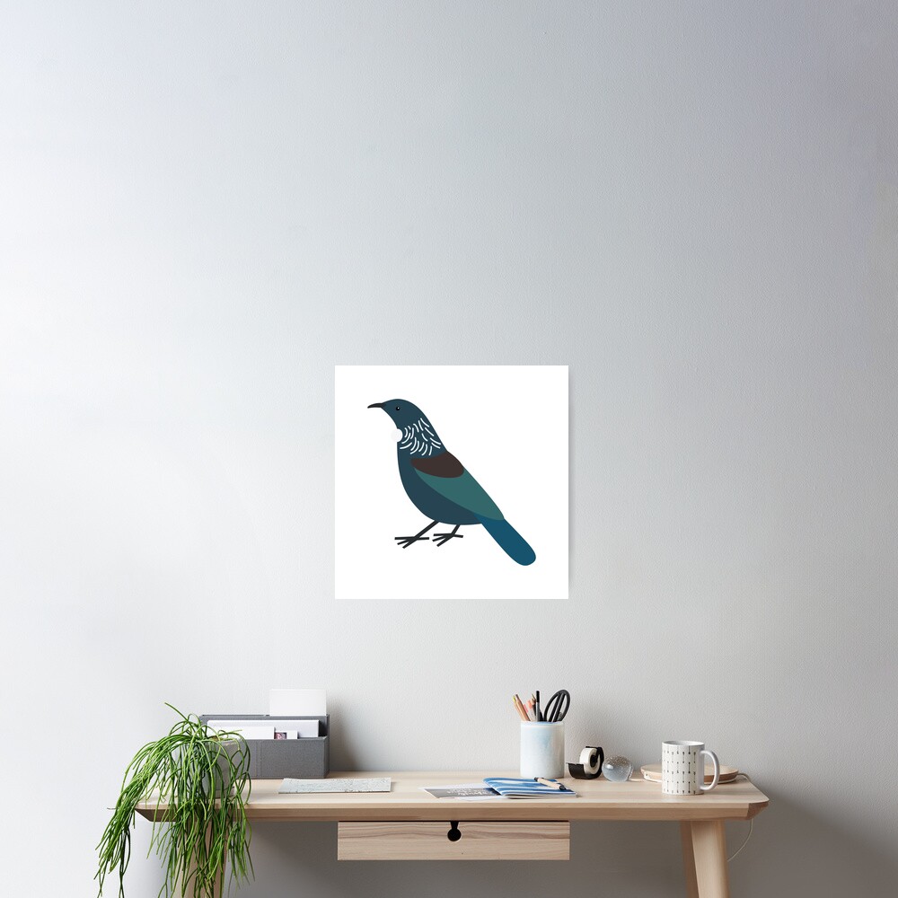 "Cute Tui" Poster by rebeccatiana | Redbubble