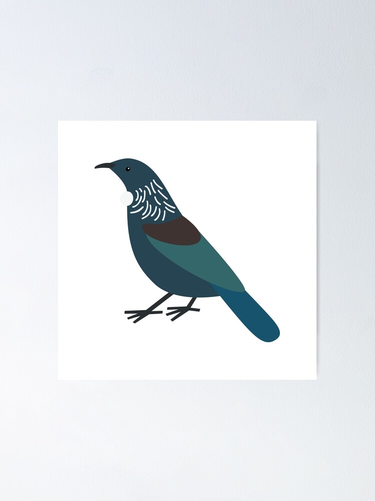 "Cute Tui" Poster by rebeccatiana | Redbubble