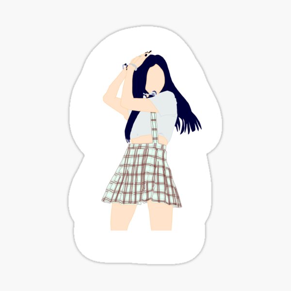 "Blackpink Jisoo" Sticker for Sale by dole-mv | Redbubble
