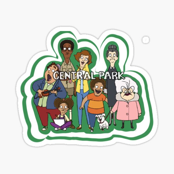 "Central park" Sticker for Sale by ellie-mae-art | Redbubble