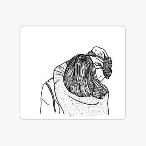 "Cute Couple Drawing" Sticker by Maddie-Faith | Redbubble