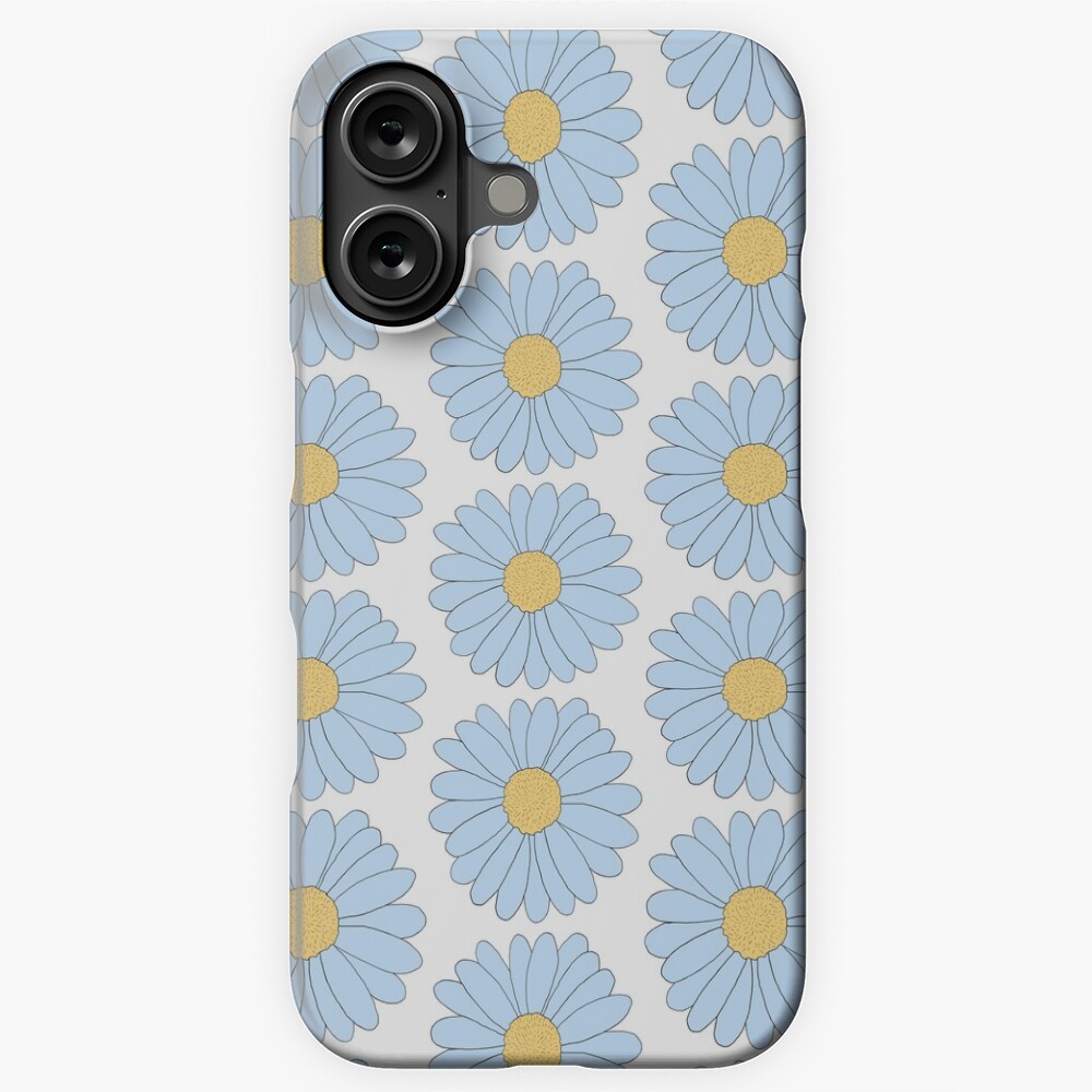 "Light blue Daisy" Sticker for Sale by colleenm2 | Redbubble
