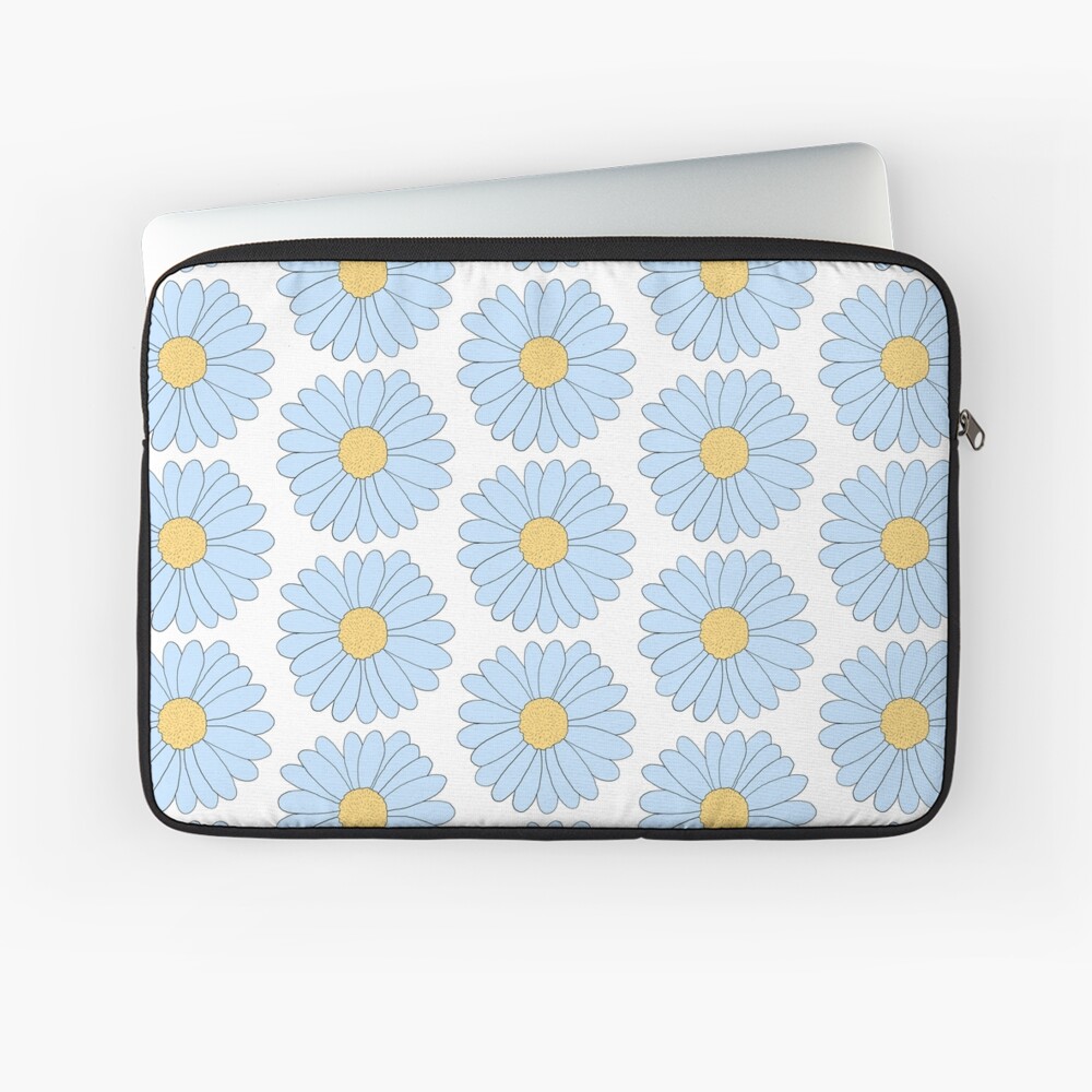 "Light blue Daisy" Sticker for Sale by colleenm2 | Redbubble