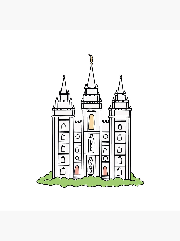 Lds Temple Drawing