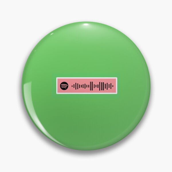 Watermelon Sugar Harry Styles Spotify Code Pins and Buttons | Redbubble