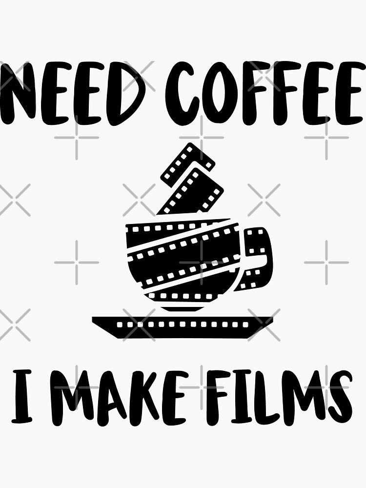 "Filmmaker" Sticker by Merchment | Redbubble