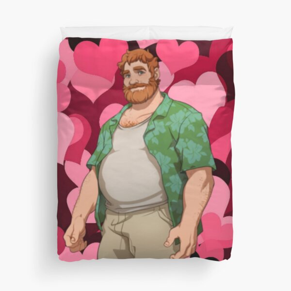 "Dream daddy: Brian Harding" Duvet Cover for Sale by raybound420 ...