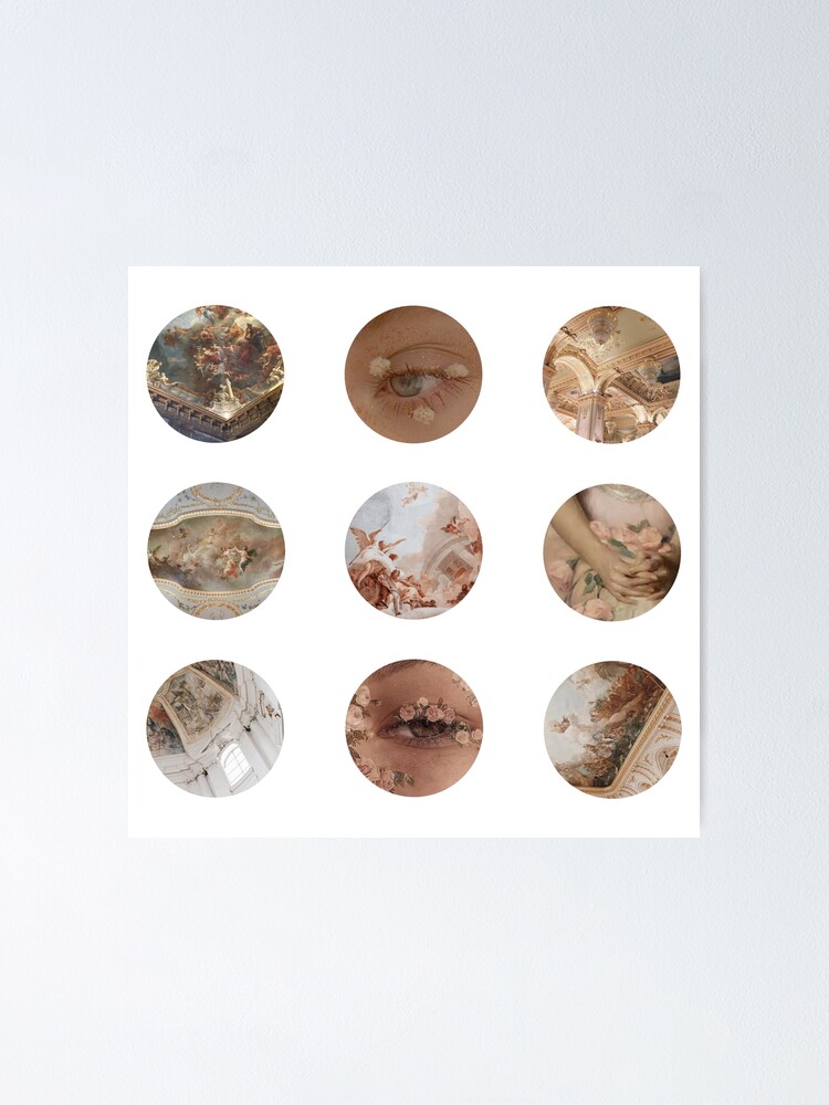 "Renaissance Sticker Set" Poster for Sale by arnaaz | Redbubble