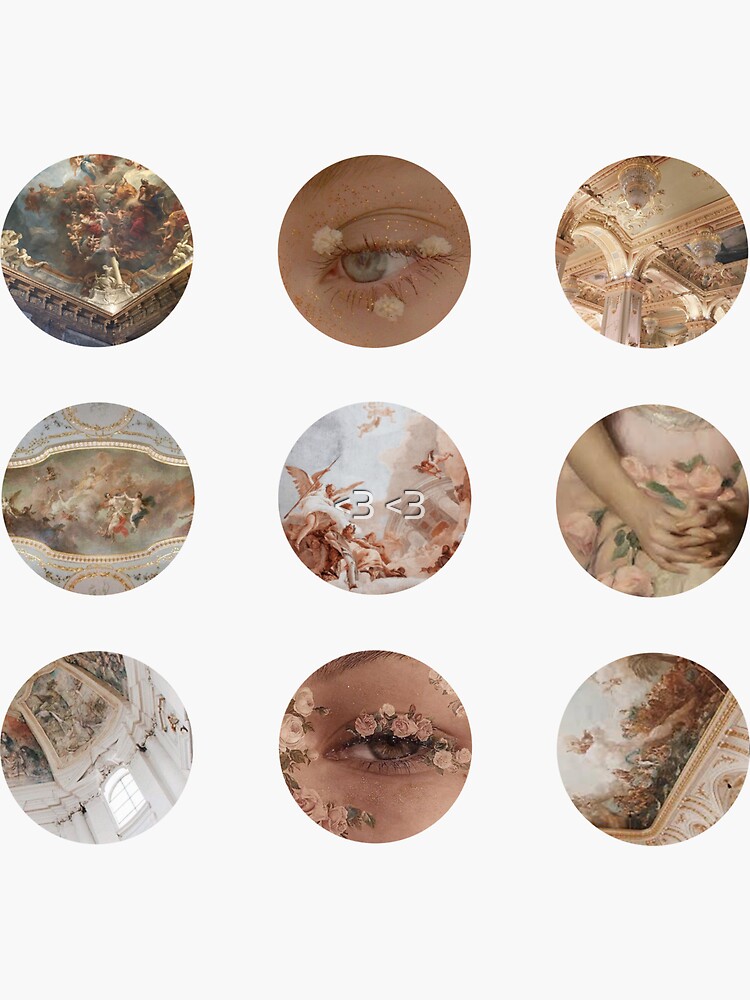 "Renaissance Sticker Set" Sticker by arnaaz | Redbubble