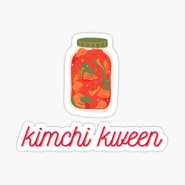 "Kimchi Kween" Sticker for Sale by EspyDesignCo | Redbubble