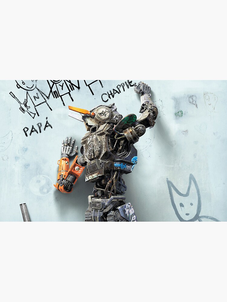 "chappie" Sticker by lechu | Redbubble