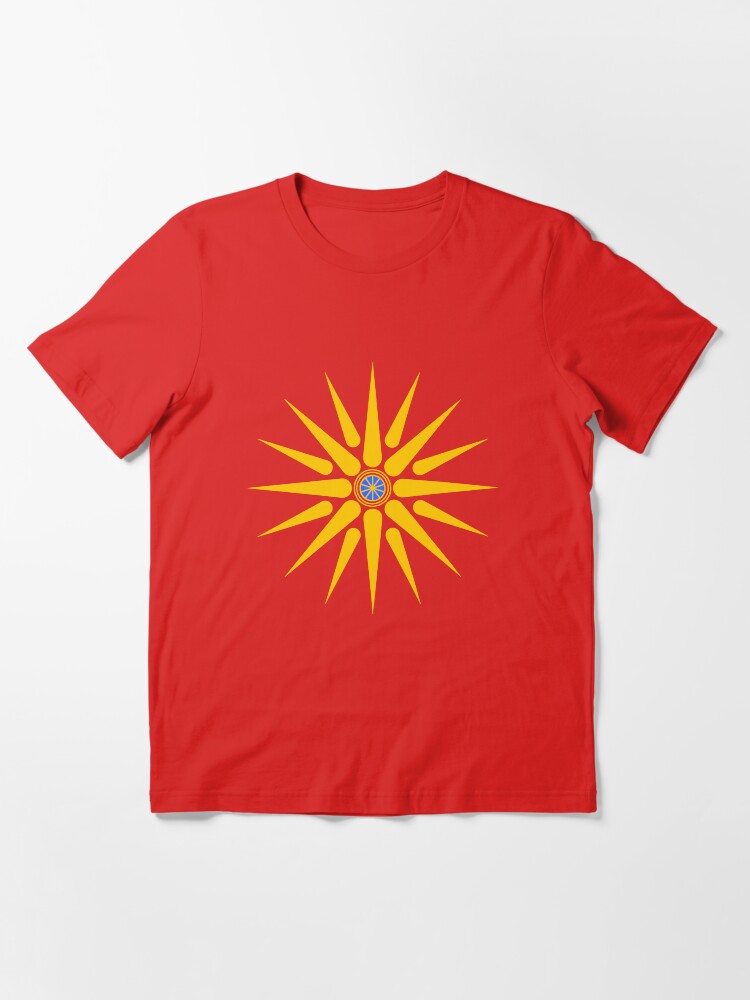 "Macedonia Kutlesh Sun Vergina Star" T-shirt for Sale by MKD1 ...