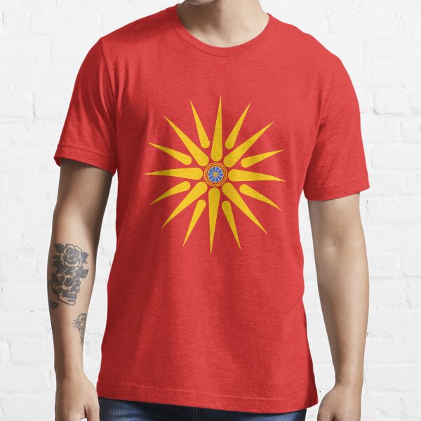 "Macedonia Kutlesh Sun Vergina Star" T-shirt for Sale by MKD1 ...