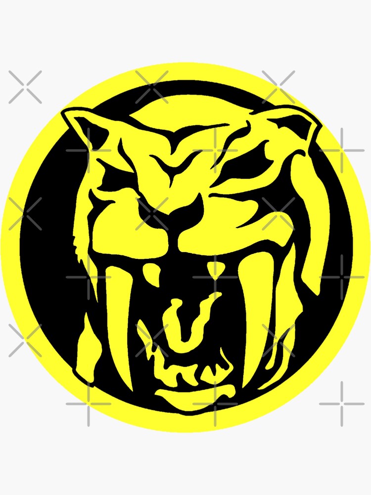 "Sabertoothed Tiger Power Coin" Sticker for Sale by NerdiousBrands ...