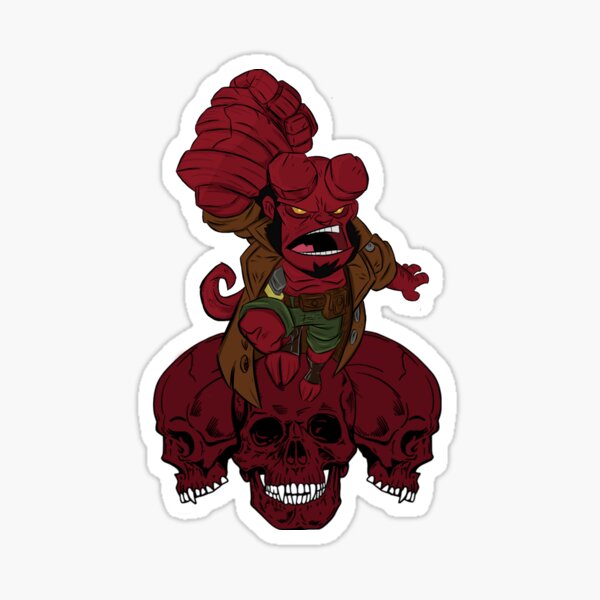Hellboy Stickers | Redbubble