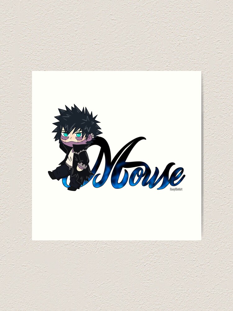 "Dabi Mouse" Art Print for Sale by RosyRiotArt | Redbubble