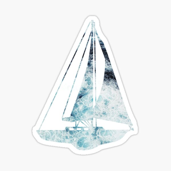 "Ocean Sail" Sticker for Sale by rredcrayon | Redbubble