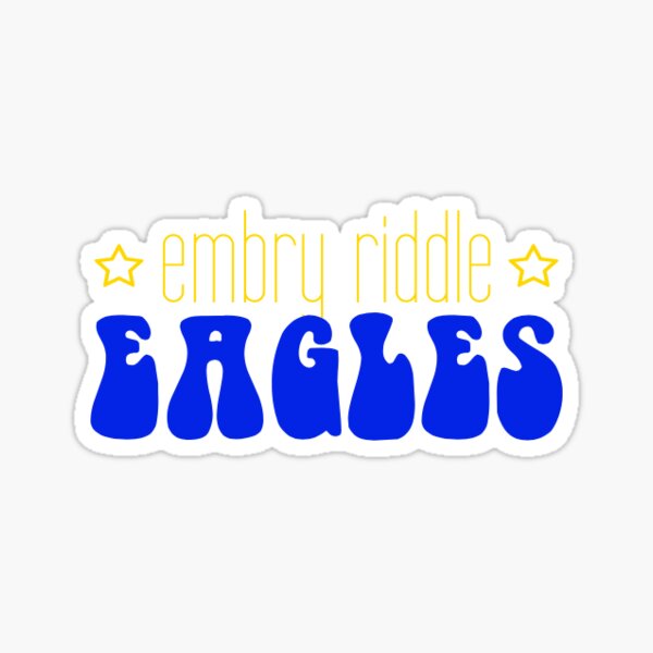 "Embry Riddle Eagles" Sticker for Sale by oliviasmith125 | Redbubble