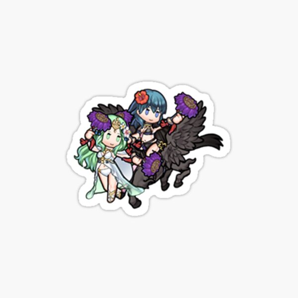 "Fire Emblem Three Houses Byleth and Rhea" Sticker for Sale by ...