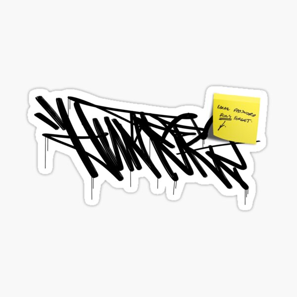 "Hunter2 Password " Sticker for Sale by CreativeOpus | Redbubble