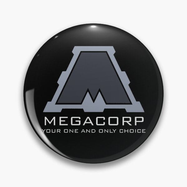"Ratchet and Clank 2 - Megacorp Logo" Pin for Sale by ogEP1C | Redbubble