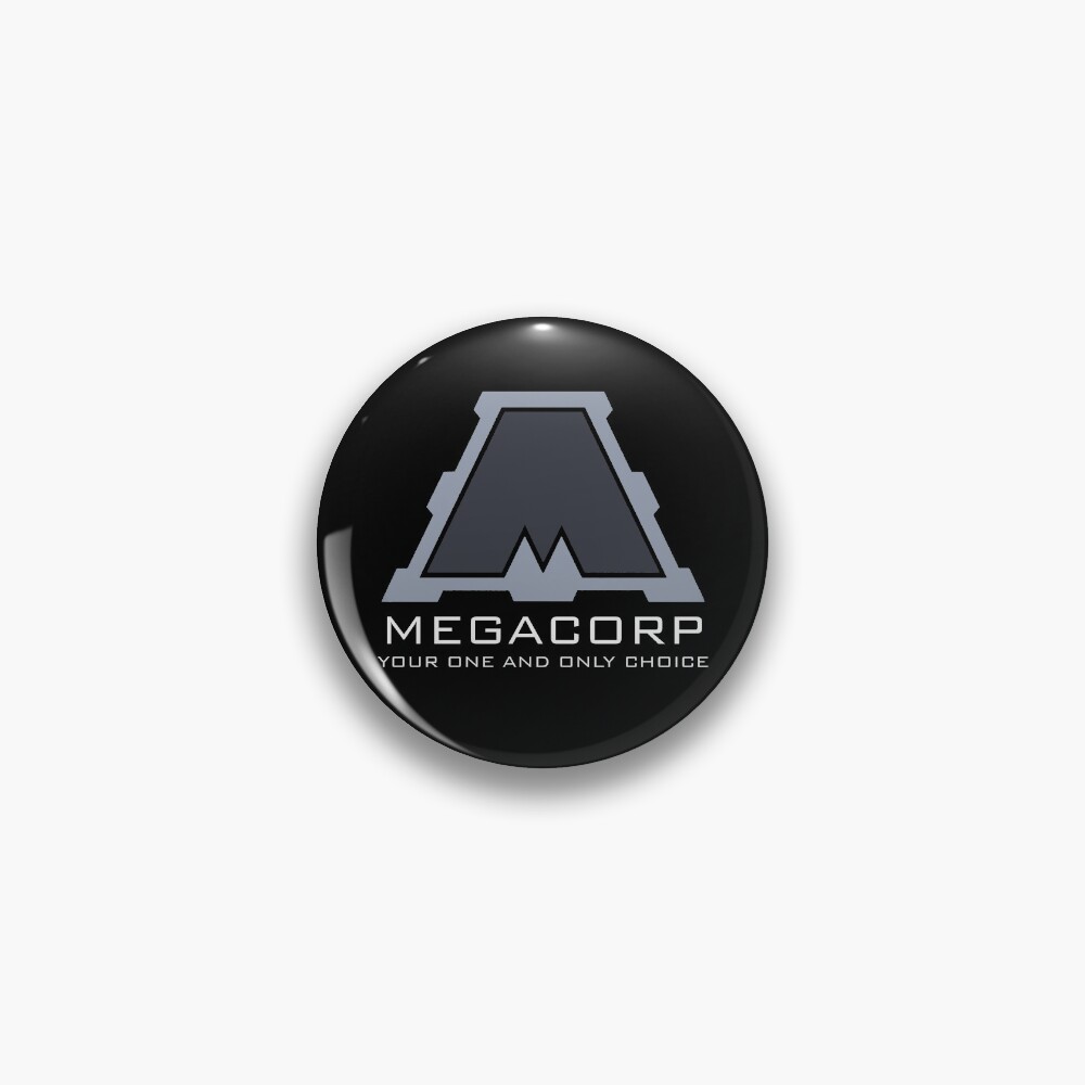 "Ratchet and Clank 2 - Megacorp Logo" Pin for Sale by ogEP1C | Redbubble