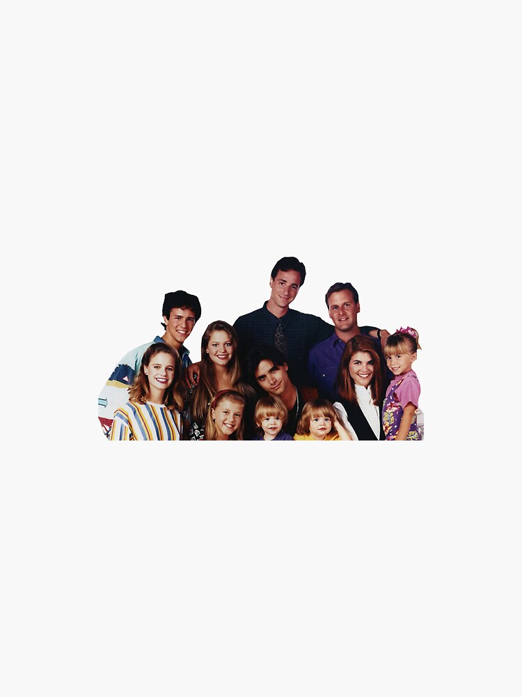 "Full House" Sticker for Sale by maddiexgrace16 | Redbubble